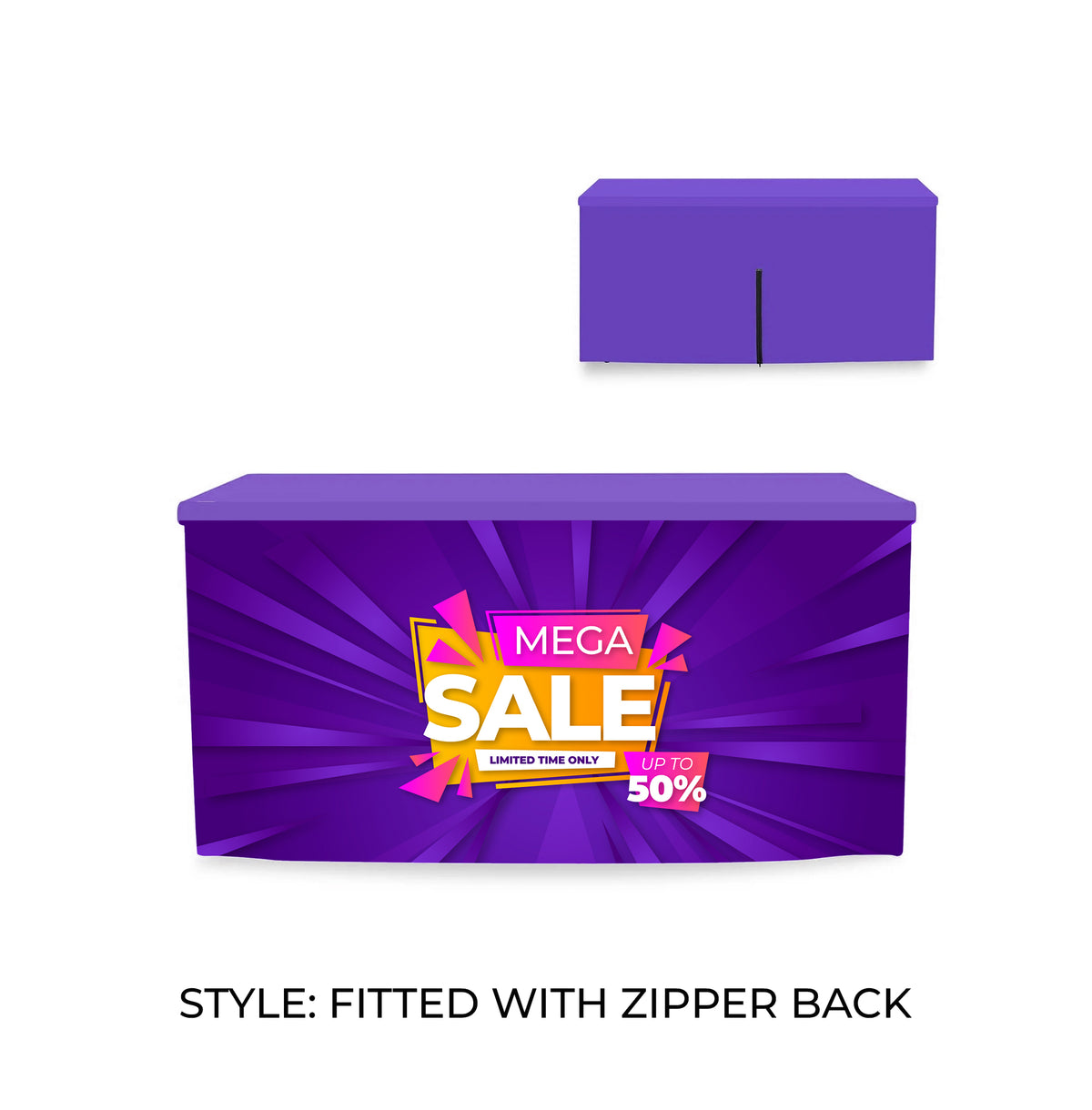 4’ Table Cover FITTED | Vu Line Direct. More Money in Your Rocket!