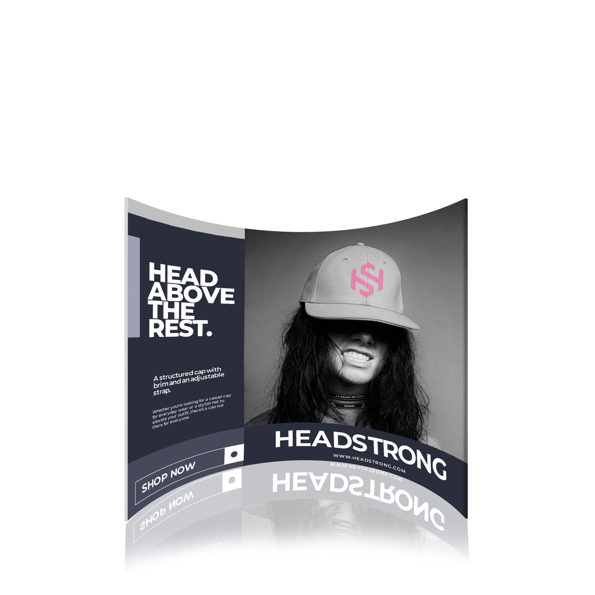 8' C-Shaped Backdrop | Vu Line Direct. More Money in Your Rocket!