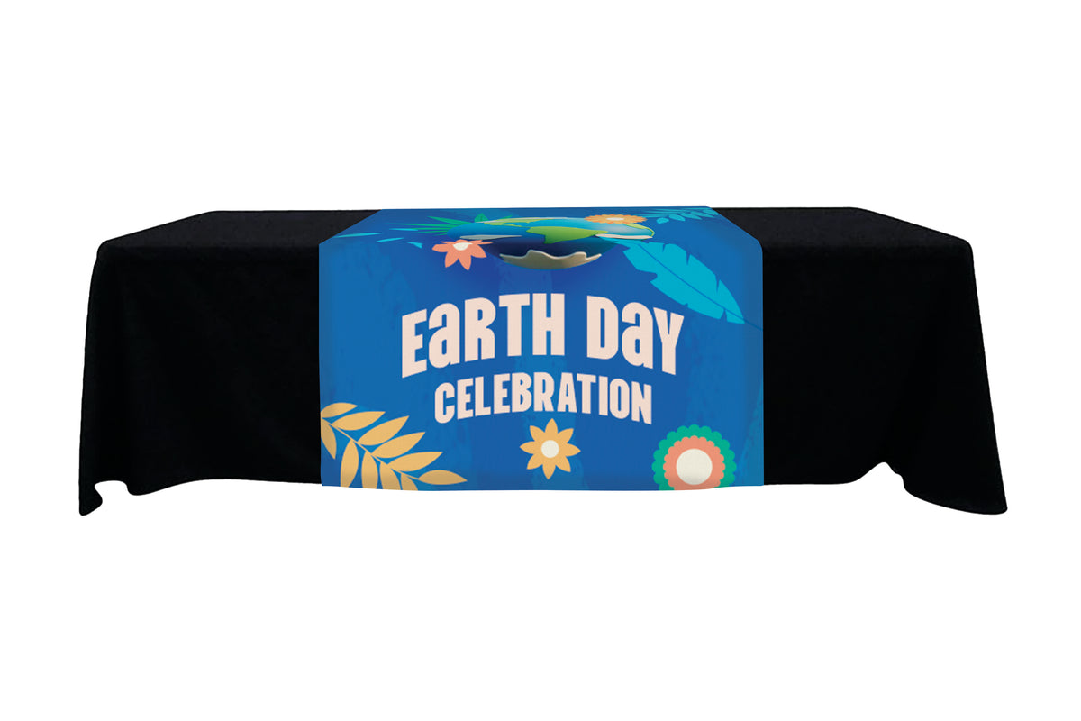 48”x88” RPET Table Runner | Vu Line Direct. More Money in Your Rocket!