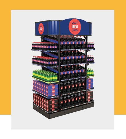 Beverage Column Station | Vu Line Direct. More Money in Your Rocket!