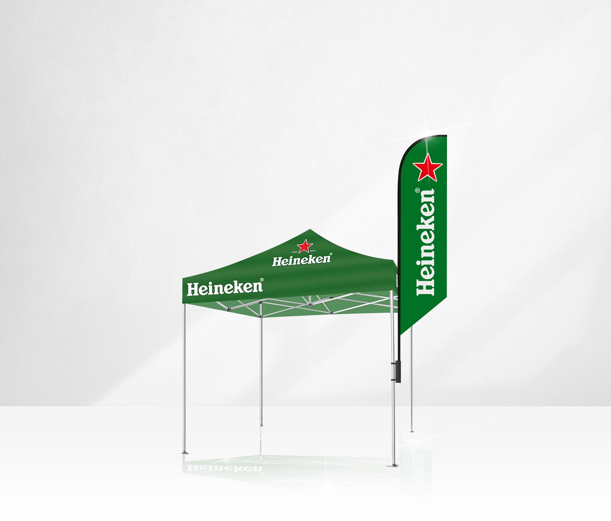 12’ Large Tent Flag Kit | Vu Line Direct. More Money in Your Rocket!